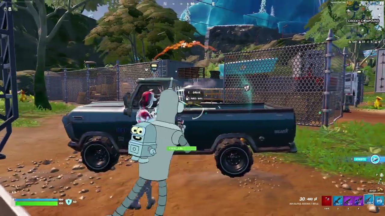 Check out new *BENDER BENDING RODRIGUEZ* FUTURAMA gameplay Fortnite # ...