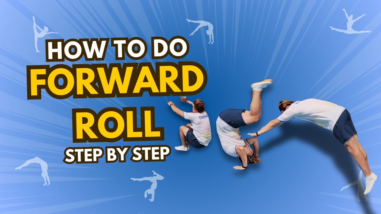 How to Do a Forward Roll | Step by Step Beginner Gymnastics Tutorial ...