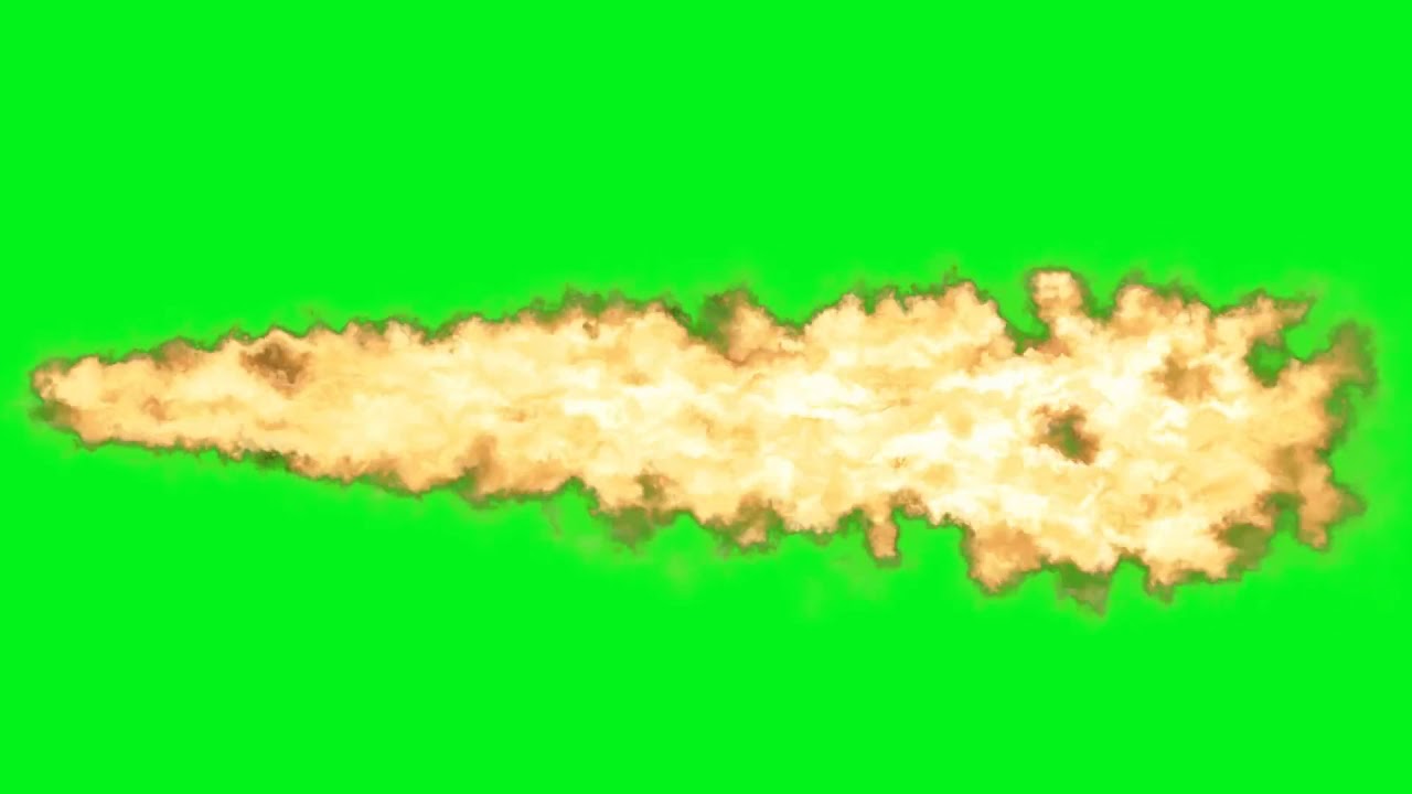 Flamethrower Fire Jet Green Screen HD - YouTube