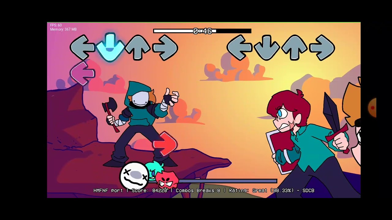 fnf seek's mcyt mod apk android gameplay - YouTube