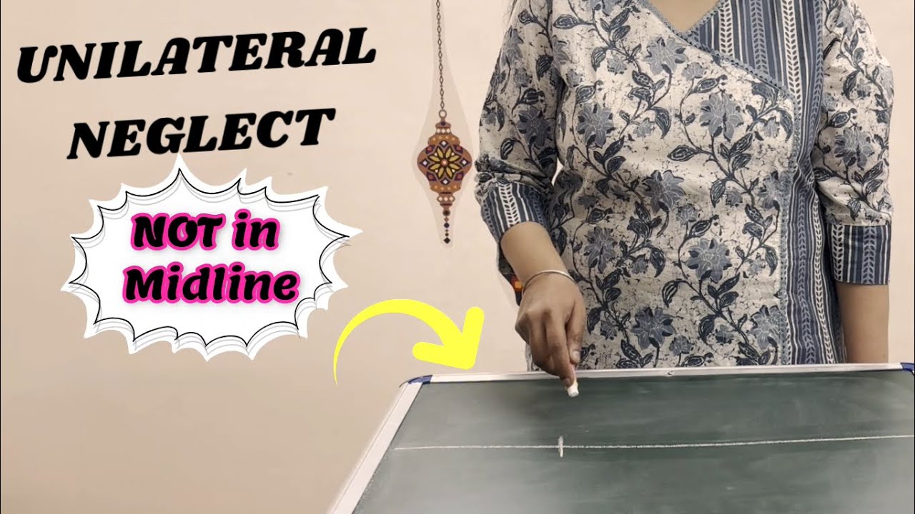 Activities for UNILATERAL NEGLECT | Hemispatial Neglect | Neuro ...