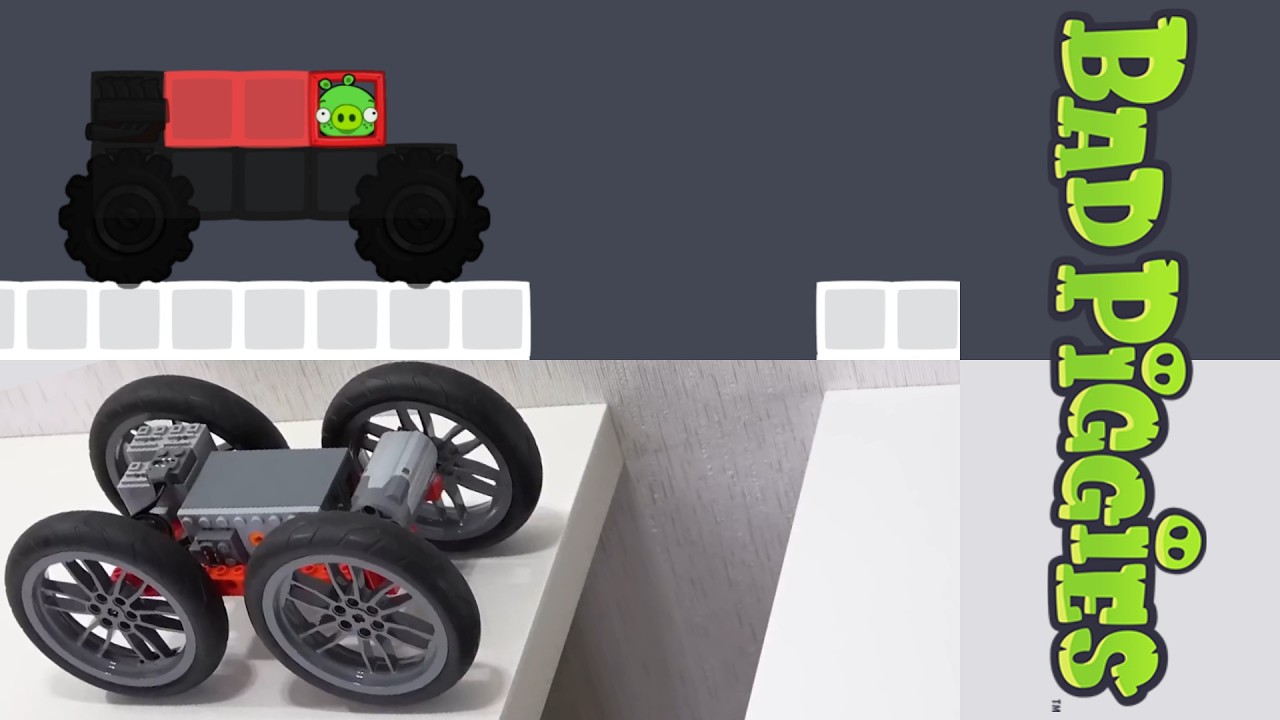 Bad Piggies Vs Lego Vehicles Part 6 - YouTube