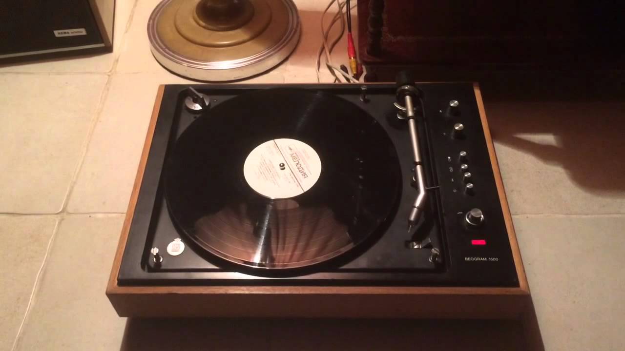 B&O Beogram 1500 - YouTube
