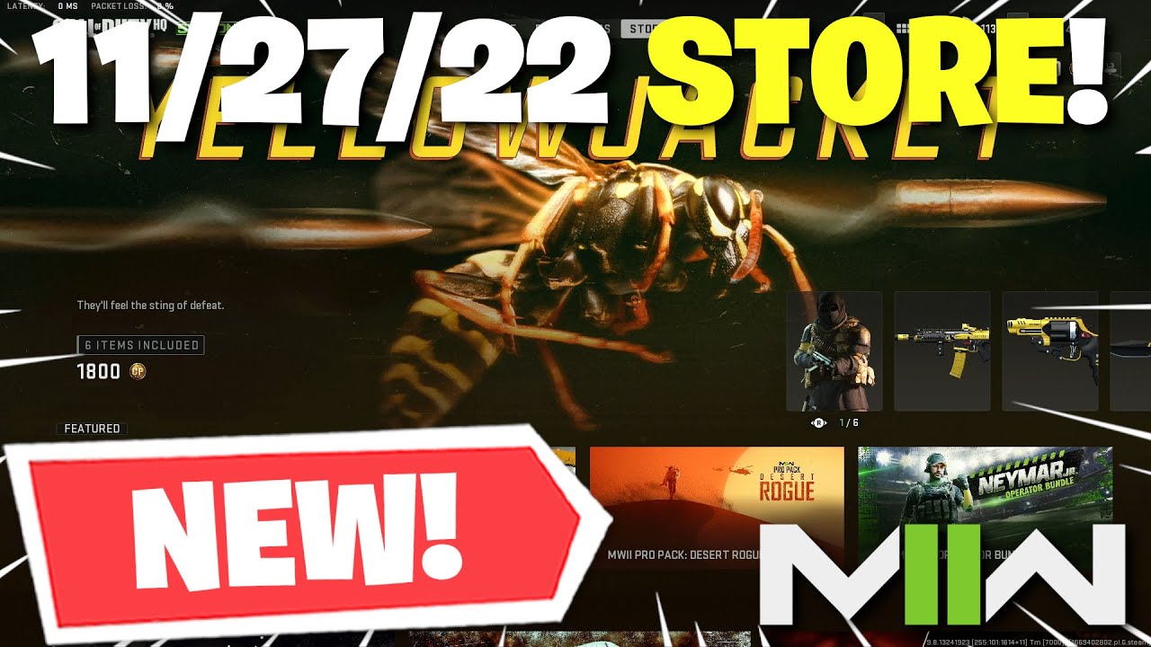Modern Warfare 2 - NEW Franchise Store! NEW Items! November 27th ...