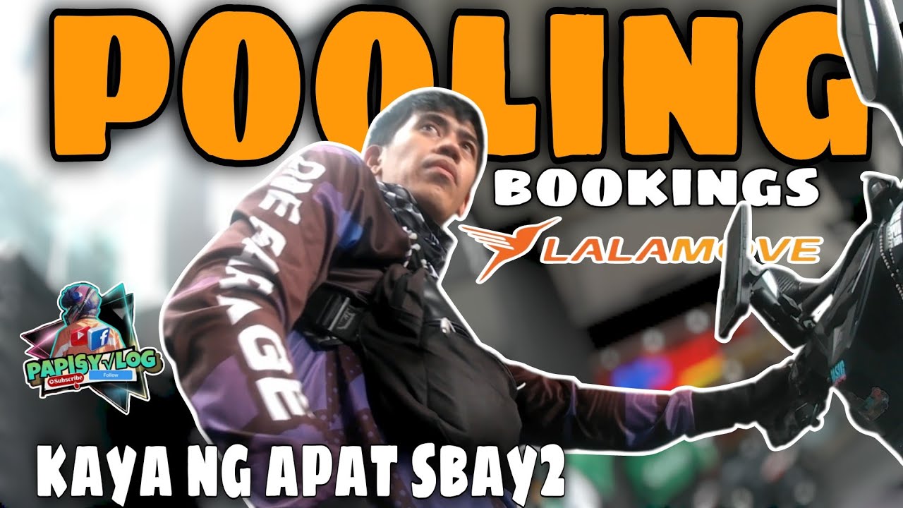 TRIPLE BOOKING KAY LALAMOVE | WITH POOLING | PAPISY VLOG - YouTube