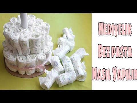 Hediyelik Bez Pasta Yapımı 🎂  | Kendin Yap | DIY