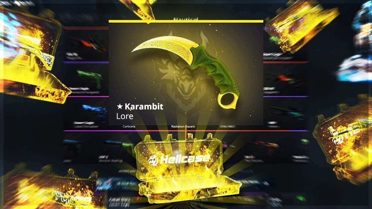 DIAMOND CASE GIVEAWAY + KARAMBIT LORE UNBOXING!?!? - YouTube