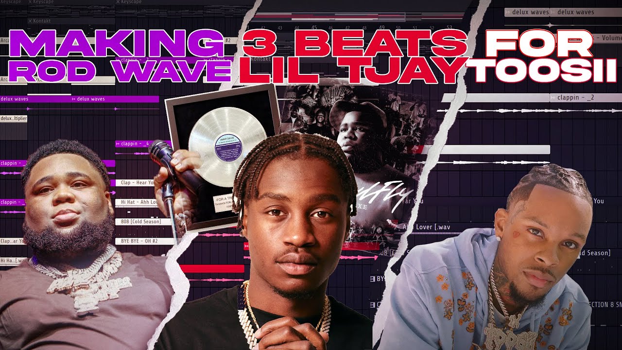 PLATINUM Producer Making 3 BEATS For Rod Wave, Lil Tjay and Toosii in ...