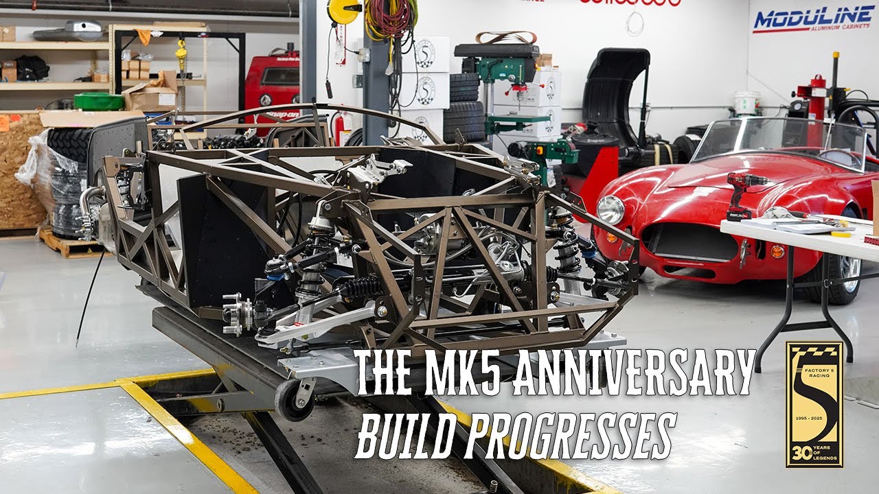The Mk5 30th Anniversary Build Progresses - YouTube