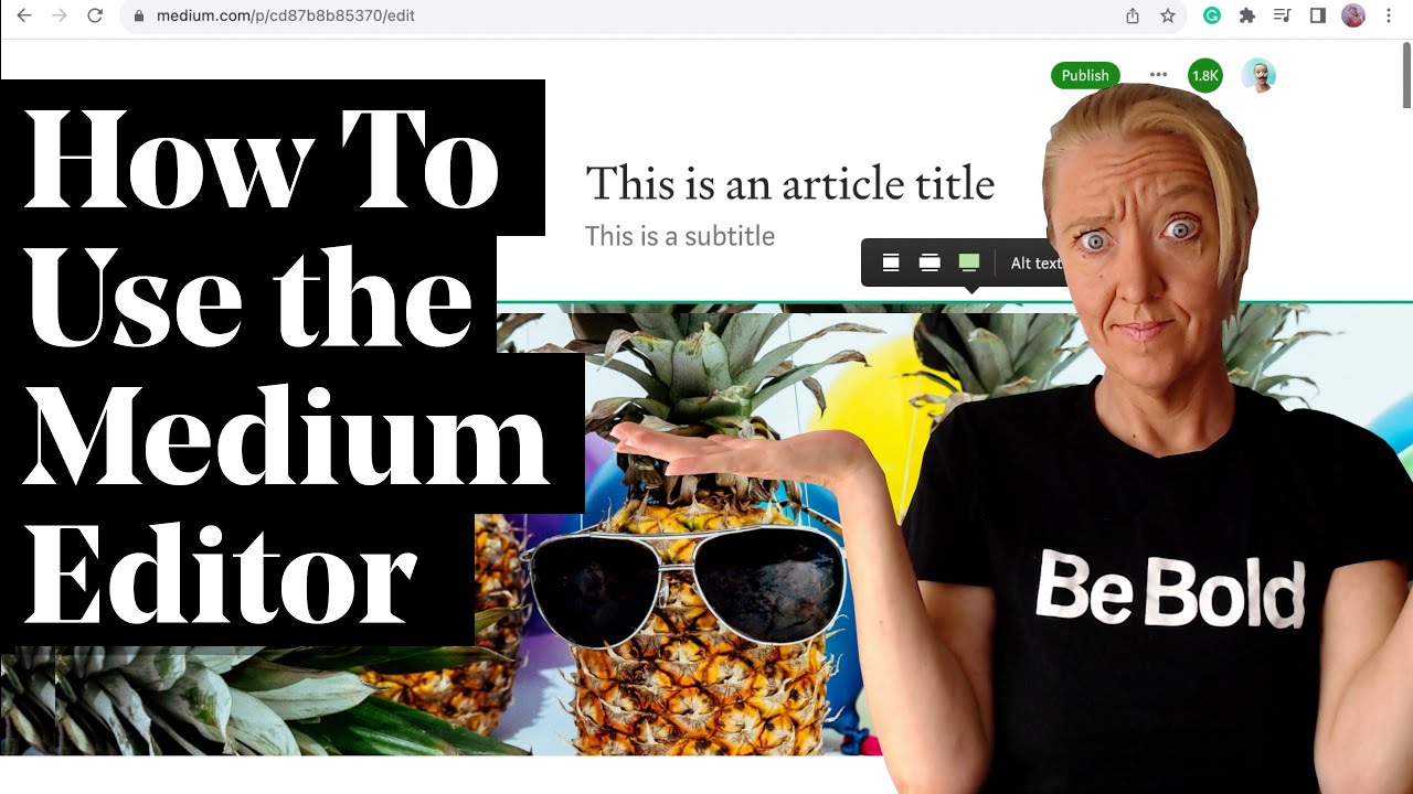 How to Use Medium’s Editor | 2023 Tutorial - YouTube