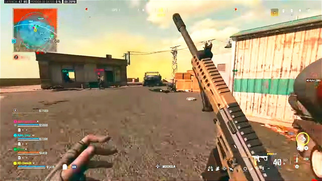 WARZONE 3 PS4 Slim GAMEPLAY - YouTube