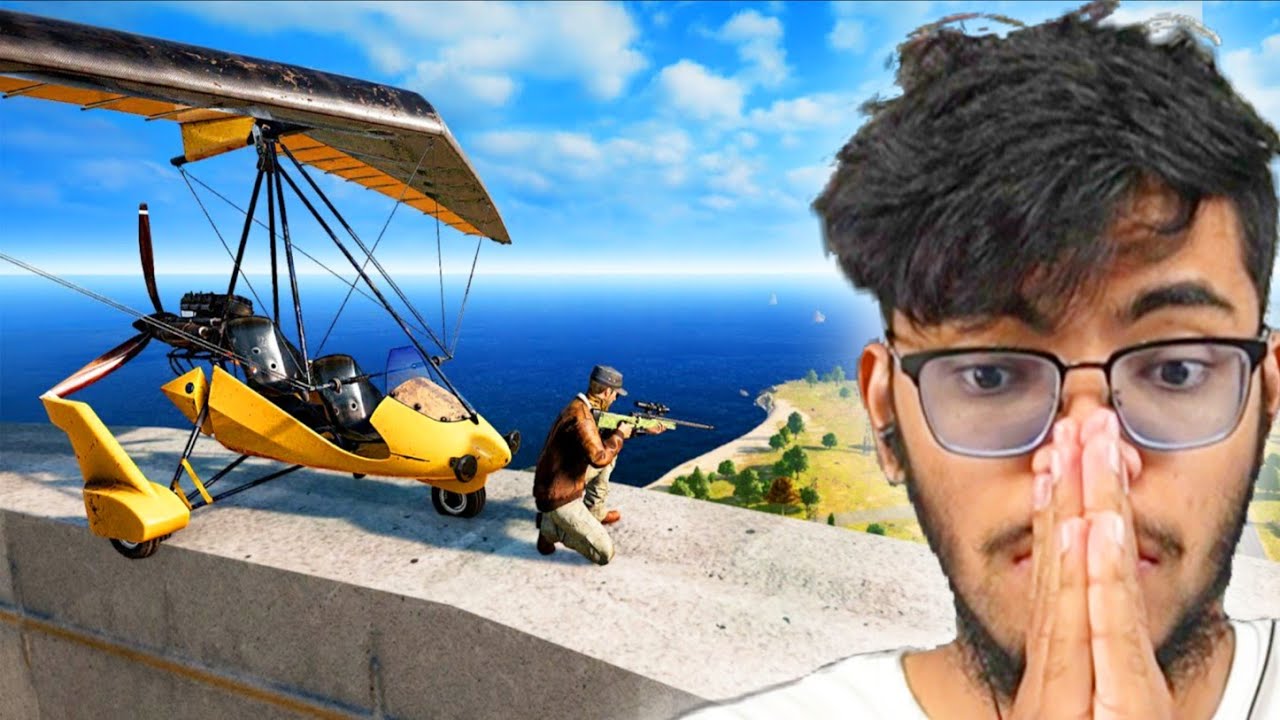 IMPOSSIBLE Glider Landing in PUBG • Best EPIC Moments in PUBG PC - YouTube