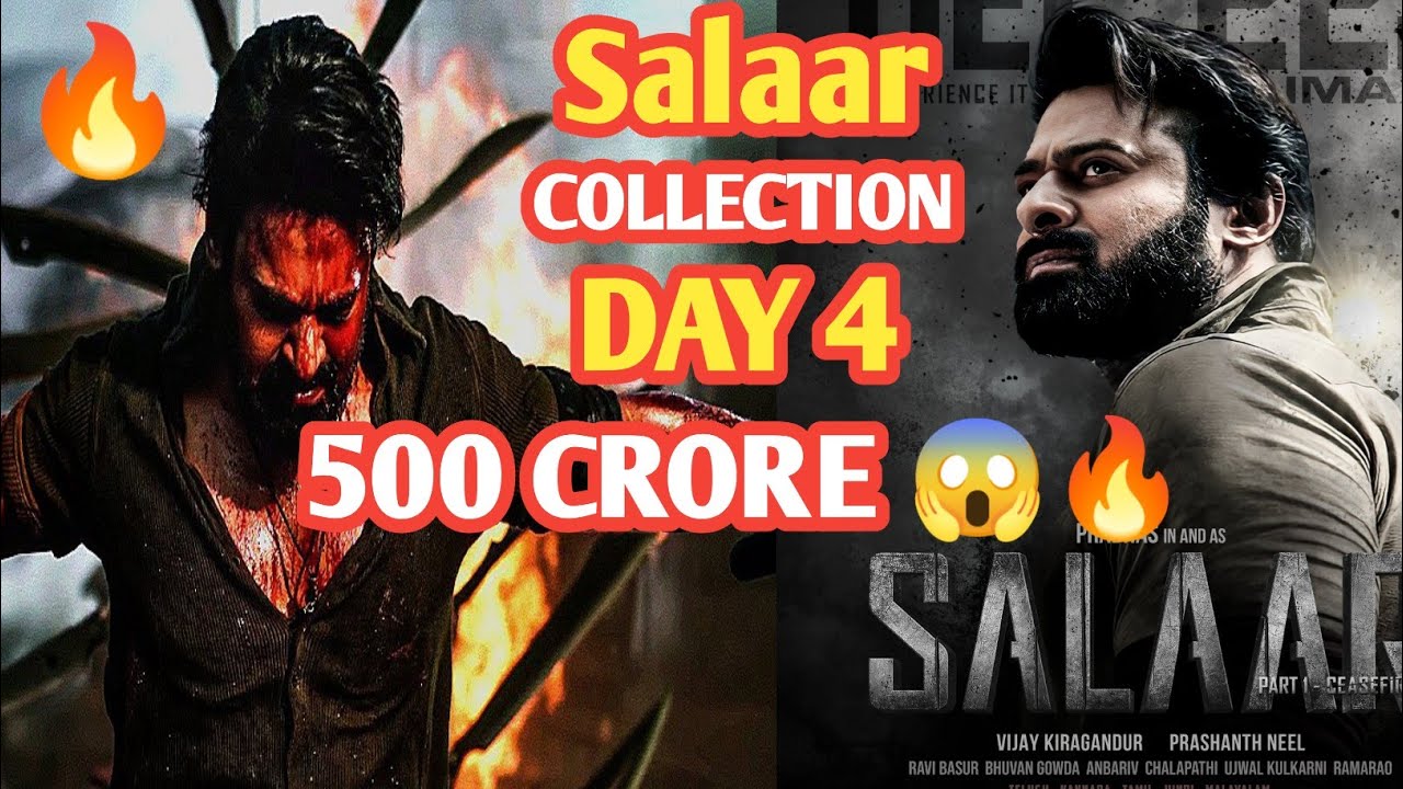 Salaar box office collection day 4 & budget - YouTube