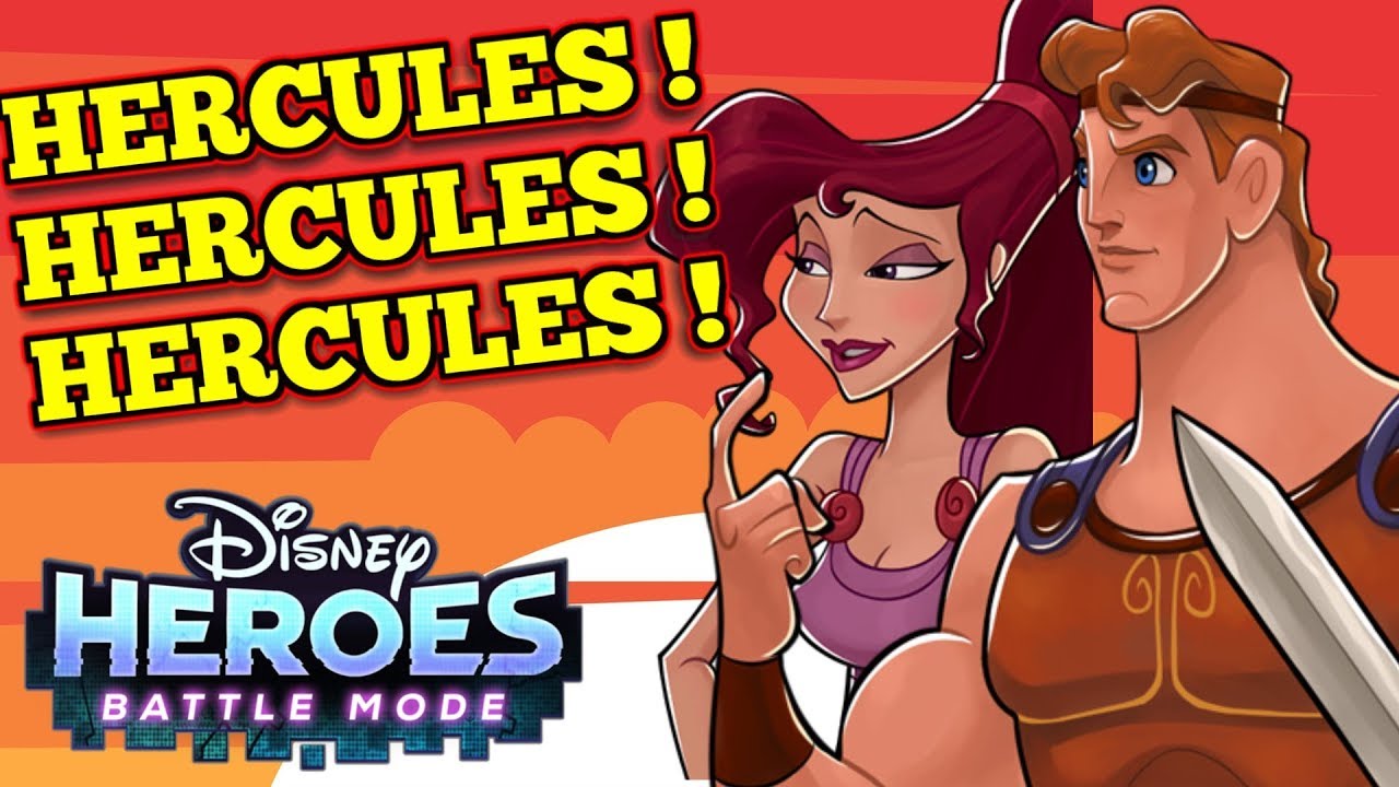 WAIFU MEGARA + Hercules !!! - Disney Heroes: Battle Mode - YouTube