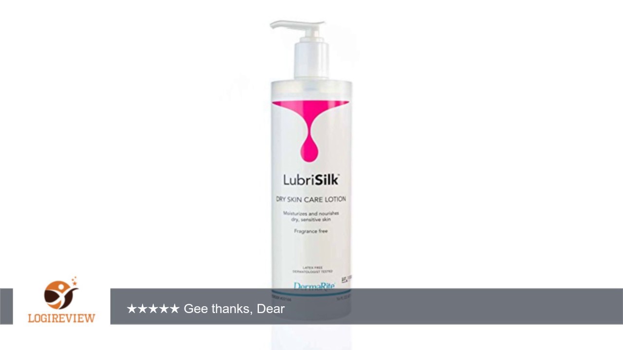 Lubrisilk, 16 oz. by DermaRite | Review/Test - YouTube