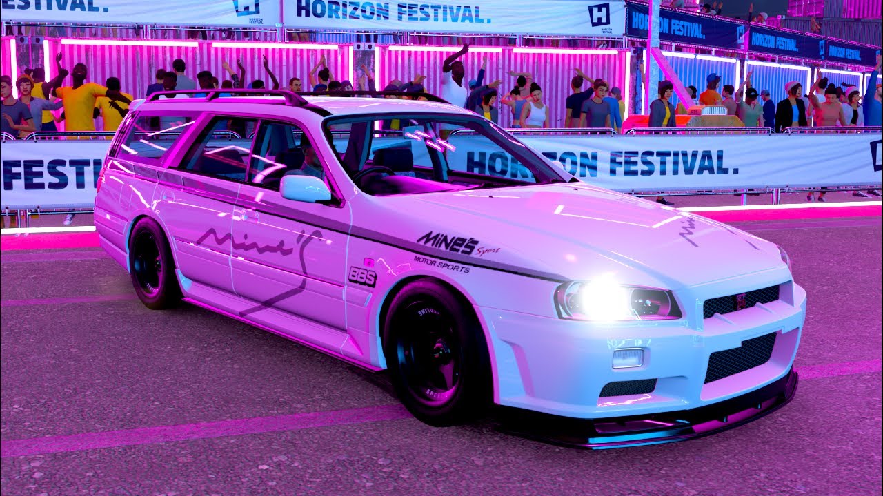 1997 NISSAN STAGEA RS FOUR V - SKYLINE R34 Conversion!! RACE BUILD AND ...