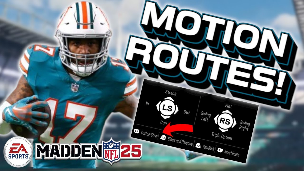 MOTION ROUTE STEMS! - Madden 25 Tips and Tricks! - YouTube
