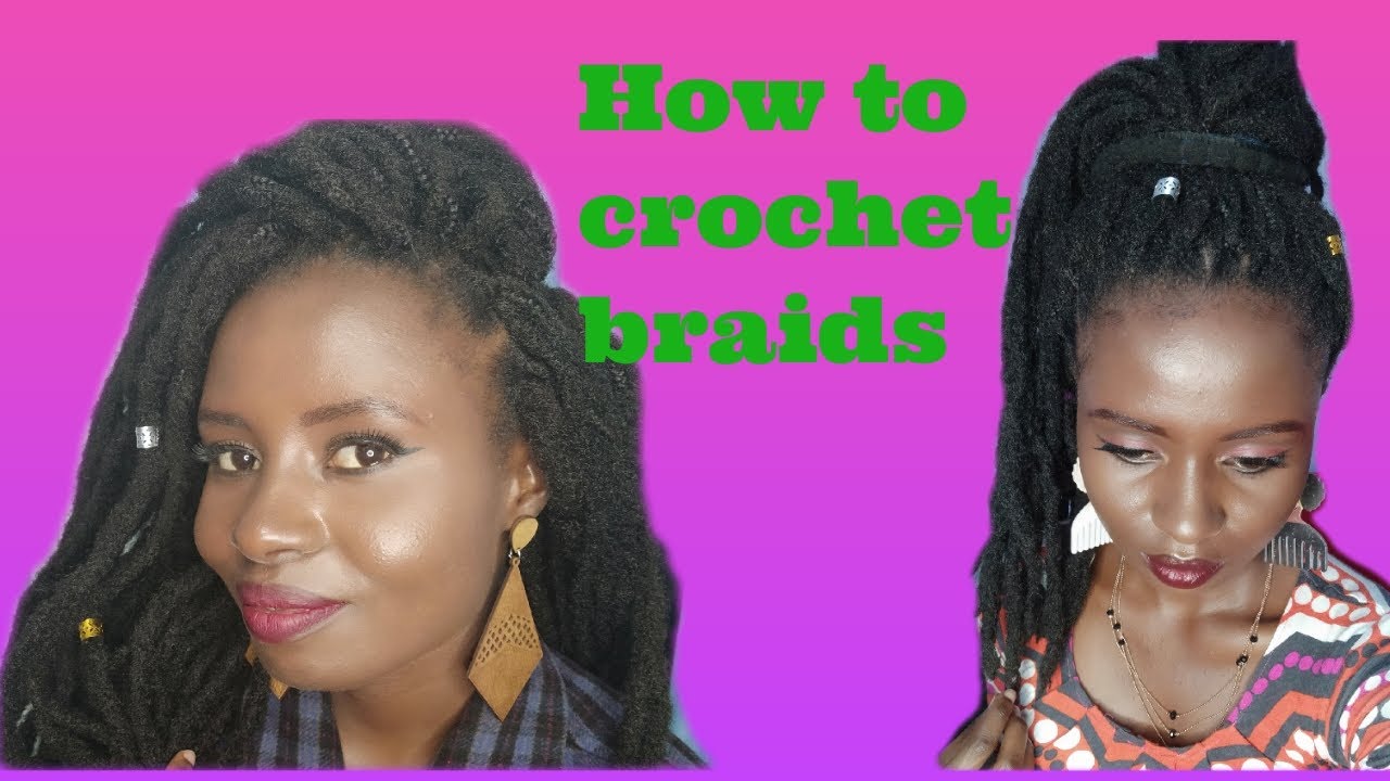 HAIR TRANSFORMATION 😋: REGGAE BRAIDS CROCHET HAIRSTYLE - YouTube