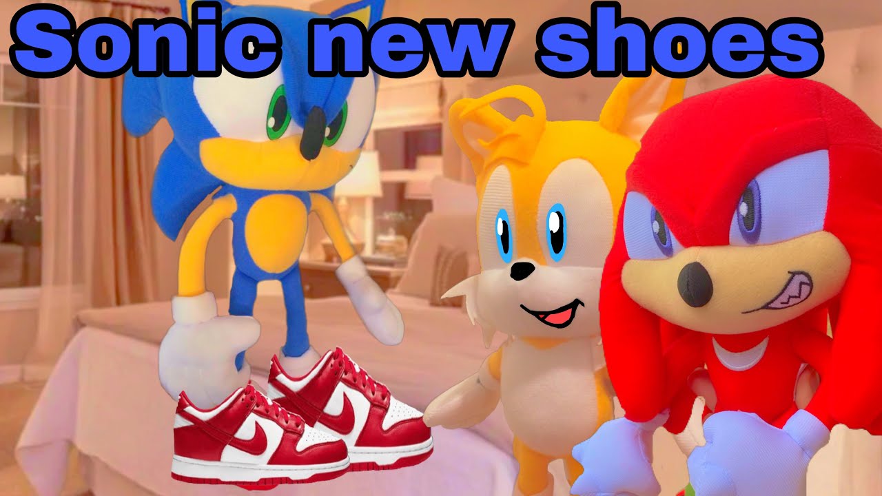 Sonic new shoes - YouTube