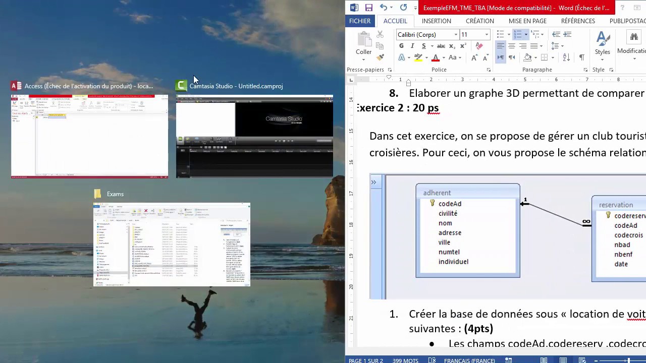 Solution d'exercice ACCESS - YouTube