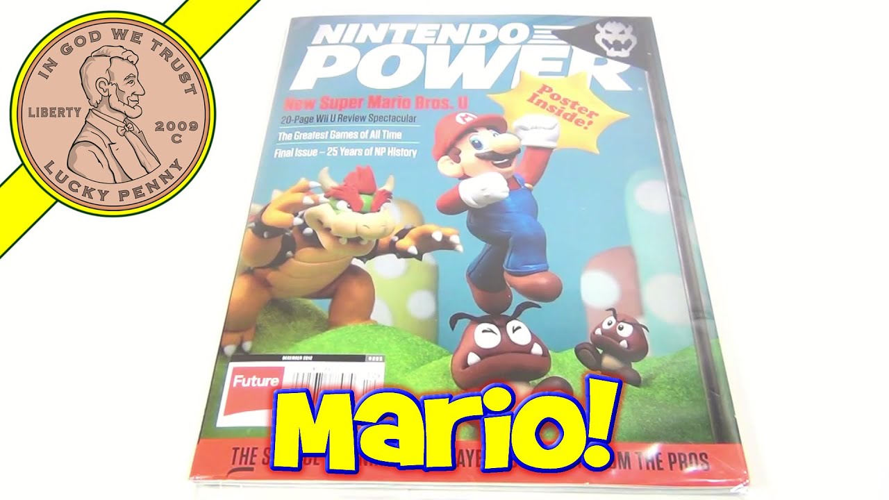 Nintendo Power Magazine (Last and Final Issue) Poster Inside, December ...