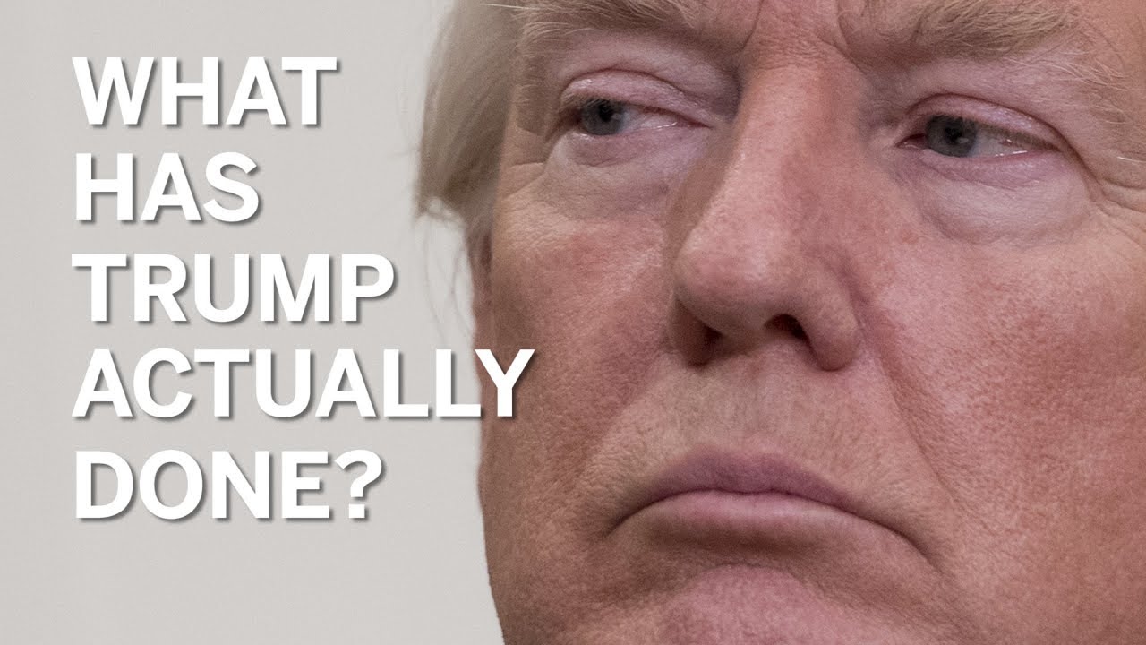 What has Donald Trump actually done so far? - YouTube