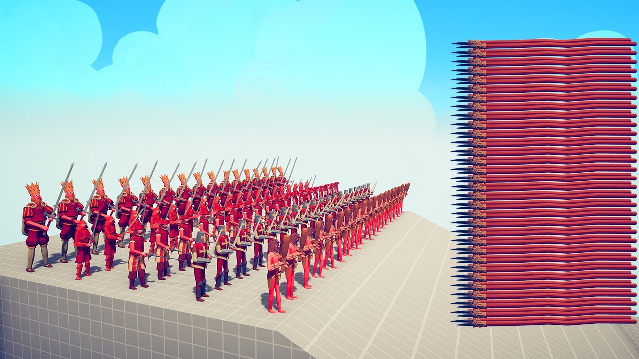 SWORD UNITS vs RANGED UNITS Part 1 | TABS - Totally Accurate Battle ...