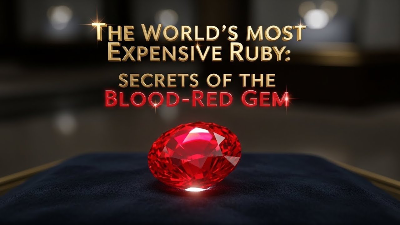 The World’s Most Expensive Ruby: Secrets of the Blood-Red Gem - YouTube