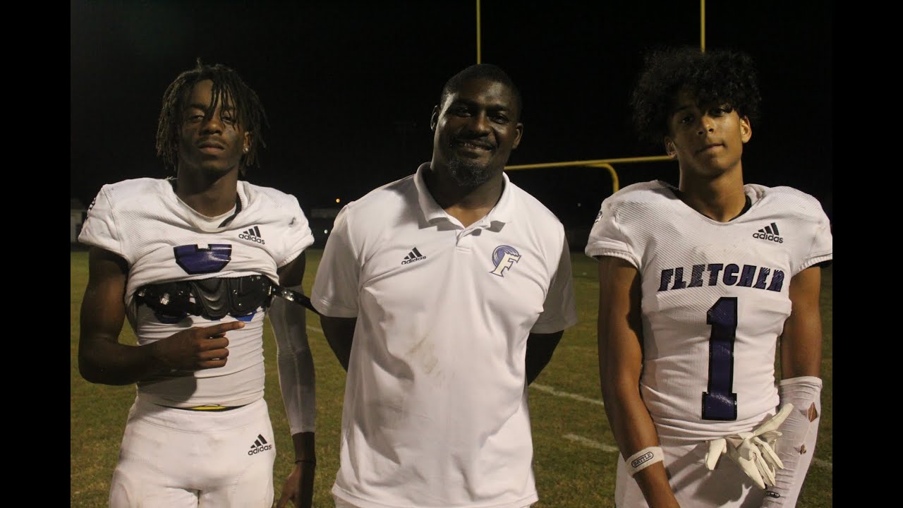 Fletcher Interview Head Coach Ciatrick Fason, Coron Davis, Anthony ...