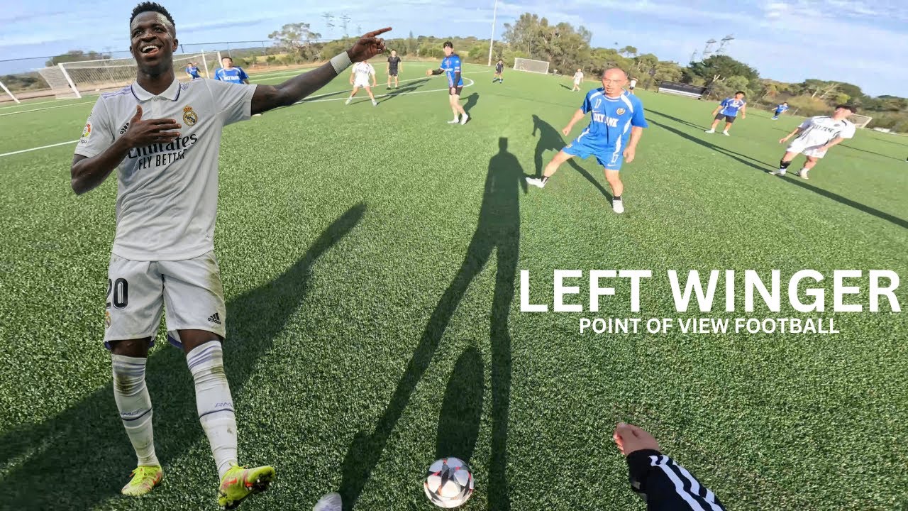 LEFT WINGER POINT OF VIEW FOOTBALL I POV FOOTBALL - YouTube