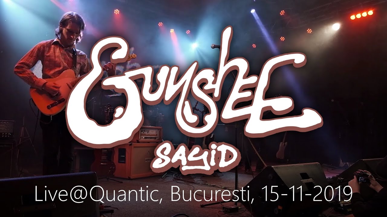 Gunshee - Sayid, Live@Quantic - YouTube