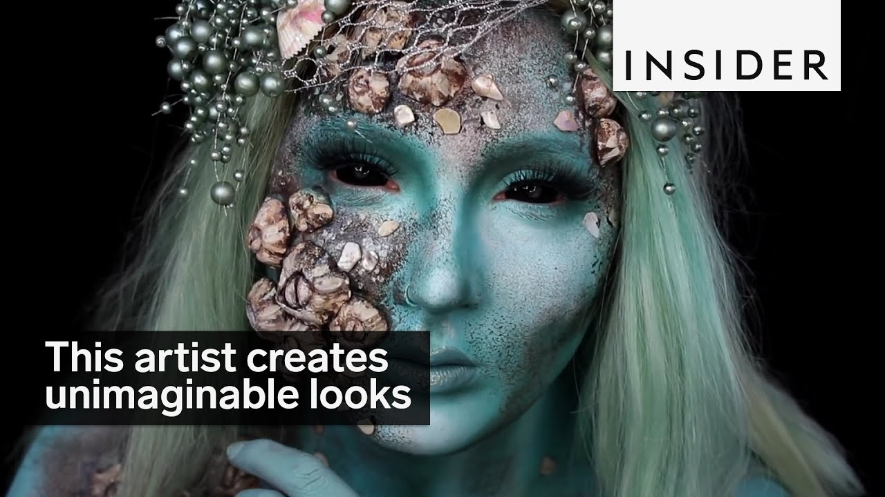 This makeup artist transforms into the most unimaginable things - YouTube