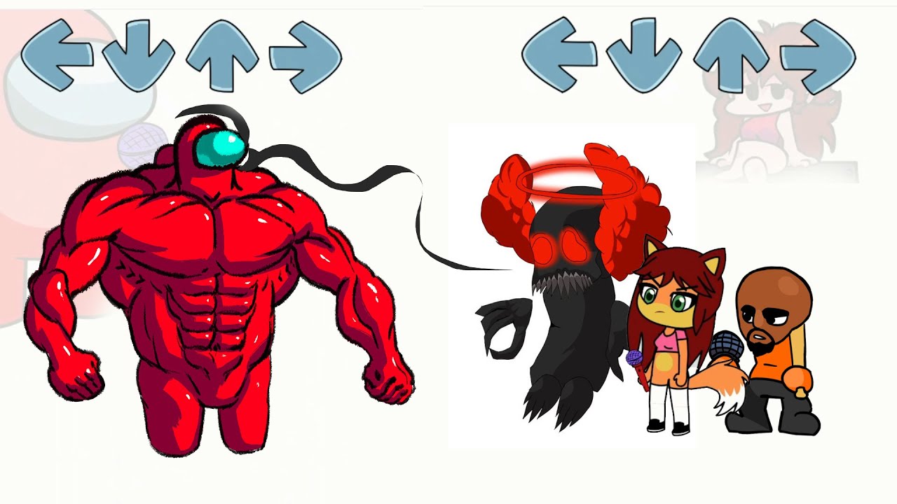 FNF Characters Kills Mini Crewmate | FNF Mods Survival Game | SPECIAL ...