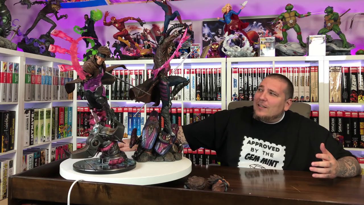 GAMBIT Comparison | SIDESHOW vs XM STUDIOS | X-MEN - YouTube