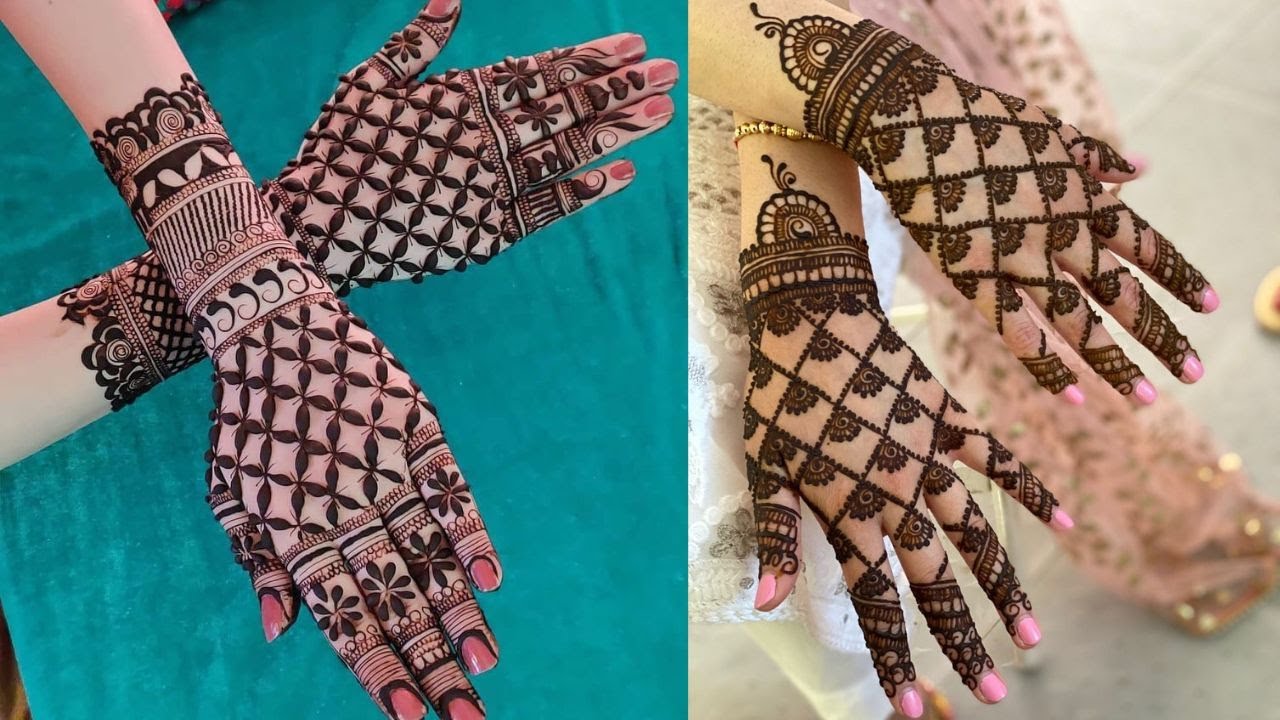 latest mehndi designs | jaal mehndi design | bridal simple mehndi ...