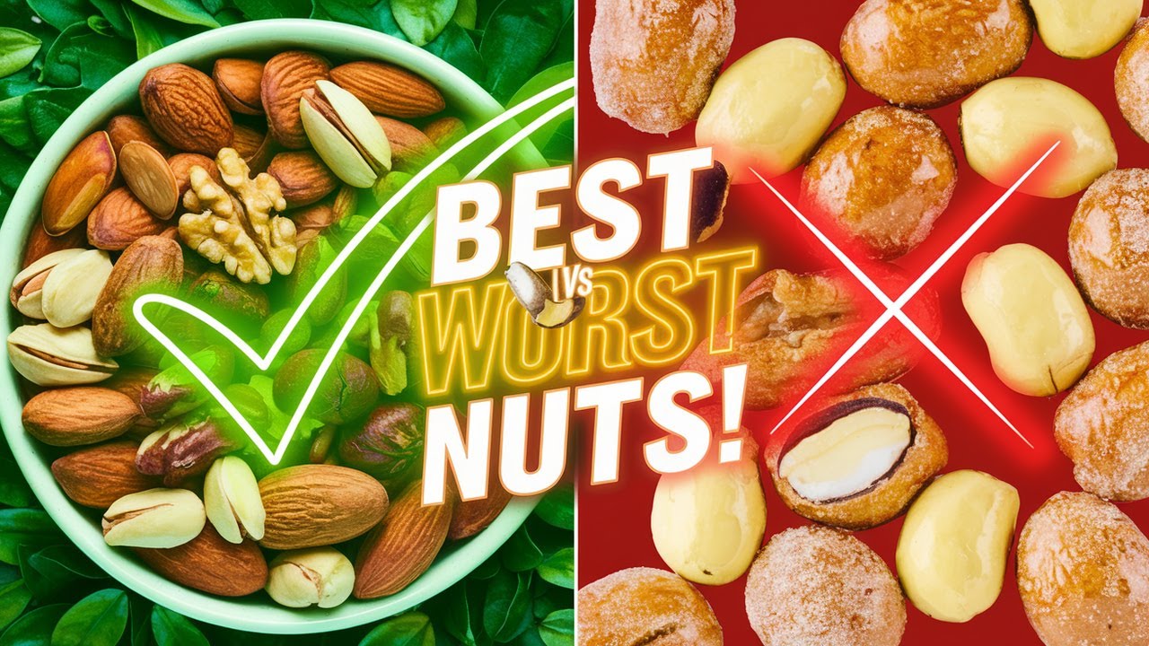 The Best & Worst Nuts for Your Health! 🥜🚀 What to Eat & What to Avoid ...