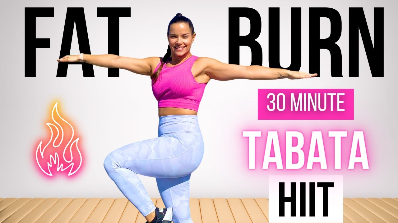 30 Min Killer Tabata HIIT Workout at Home (No Repeats, No Equipment ...