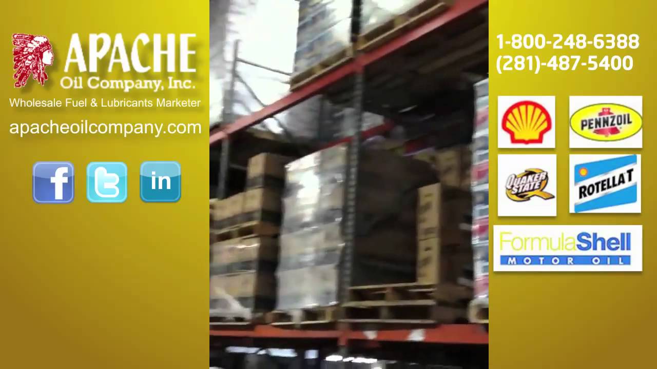 Jack Gives a Warehouse Tour - Apache Oil Company - YouTube