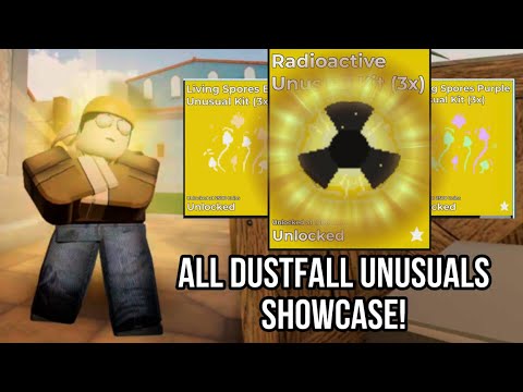 ALL UNUSUALS IN DUSTFALL EVENT IN ARSENAL! | ROBLOX - YouTube