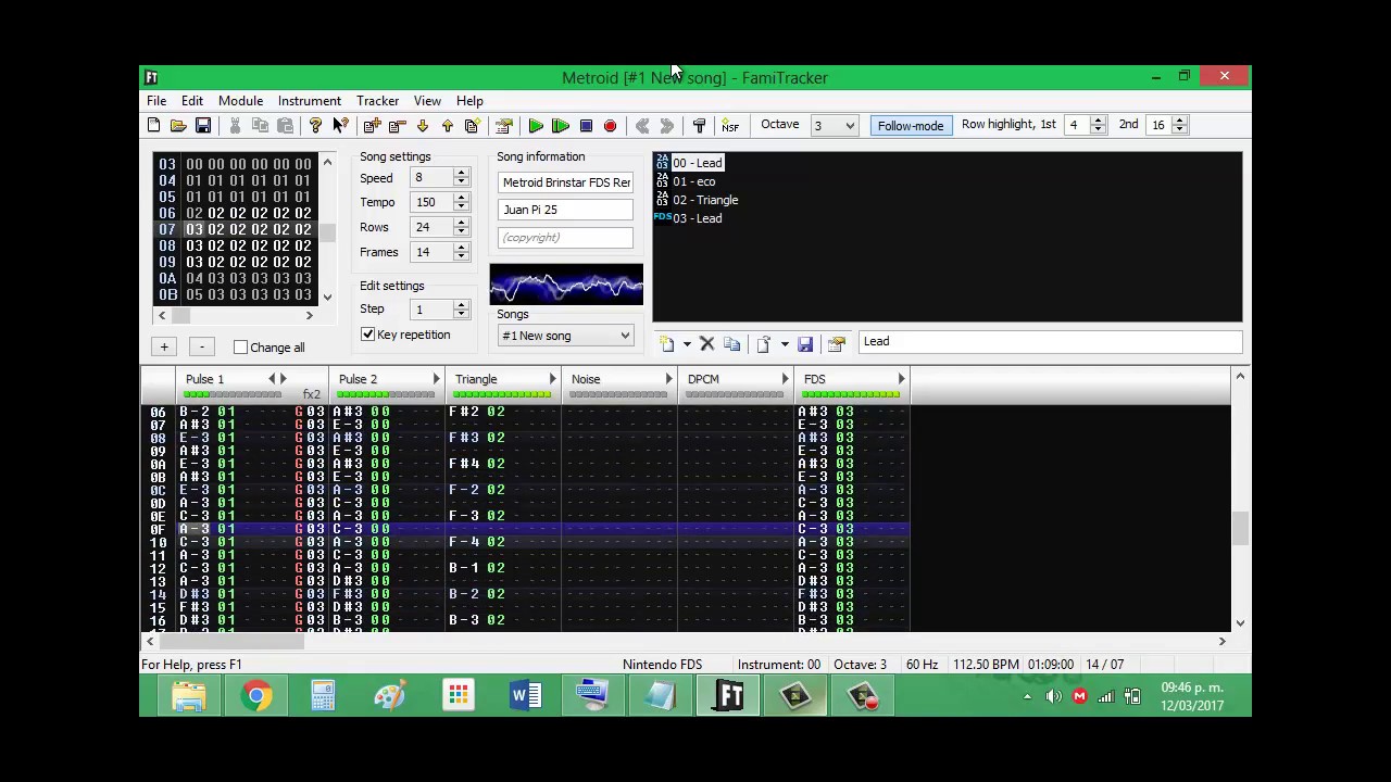 Metroid Kraid's Lair remix (FDS) - YouTube