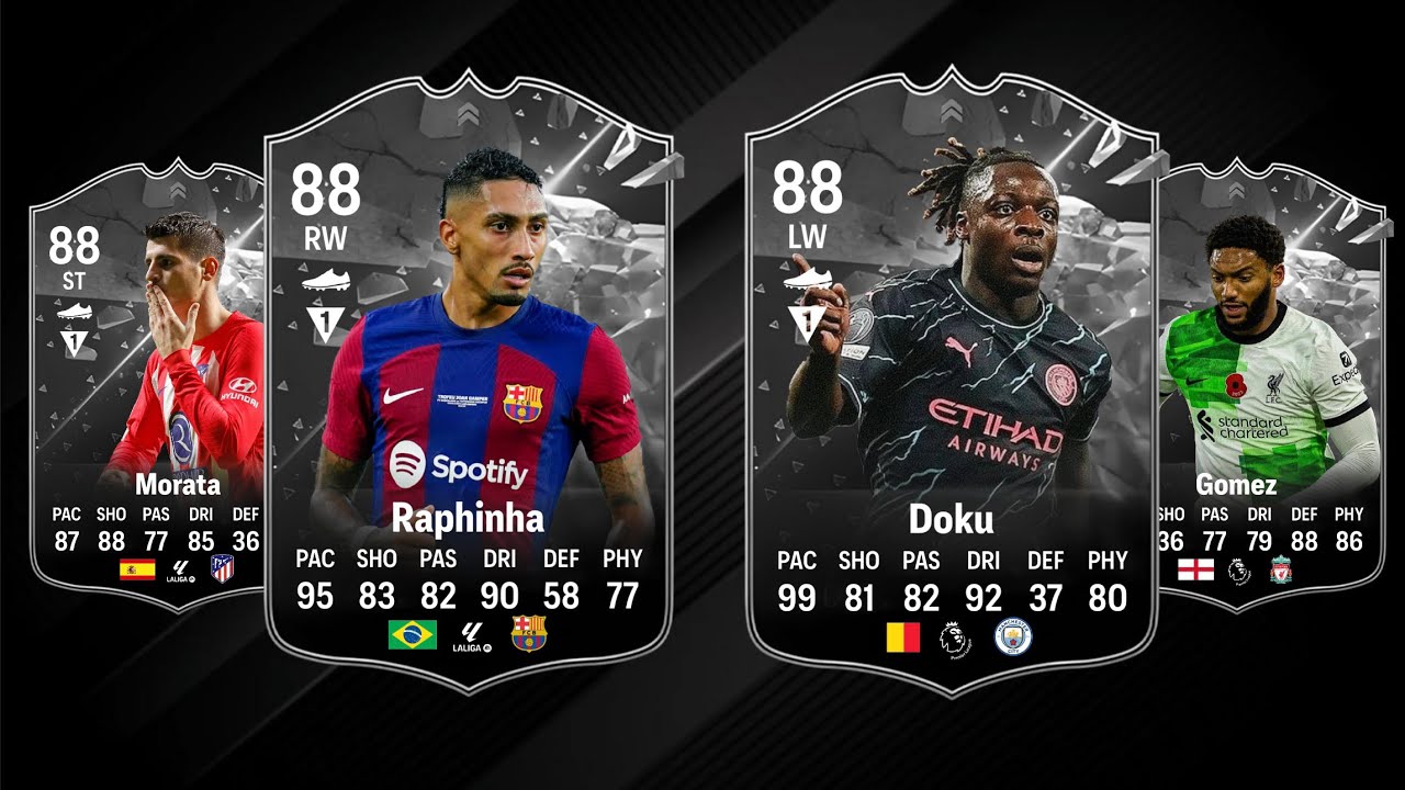 EAFC 24 Showdown Predictions!! ft. Raphinha, Morata, Doku and Gomez ...