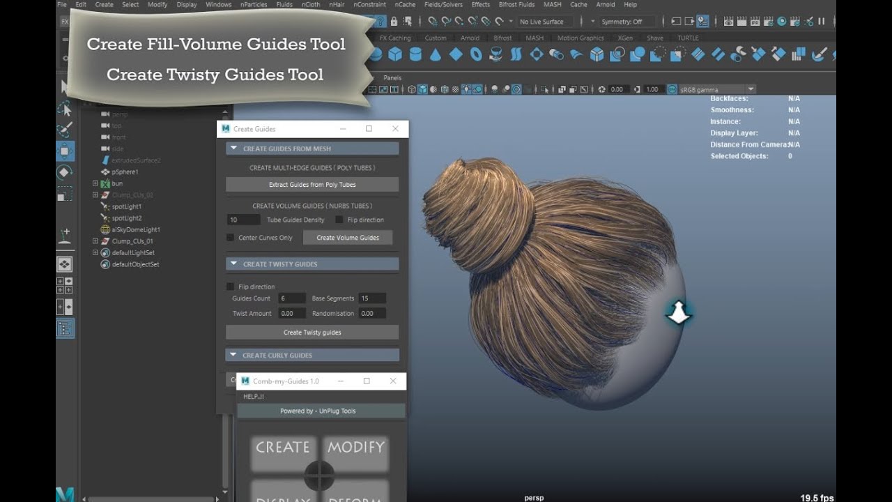 Comb My Guides V1.0 -Tool Modules Demo Video - Part01 - YouTube