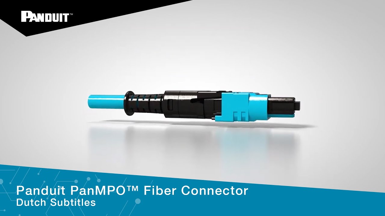 Panduit PanMPO™ Fiber Connector - Dutch Subtitles - YouTube