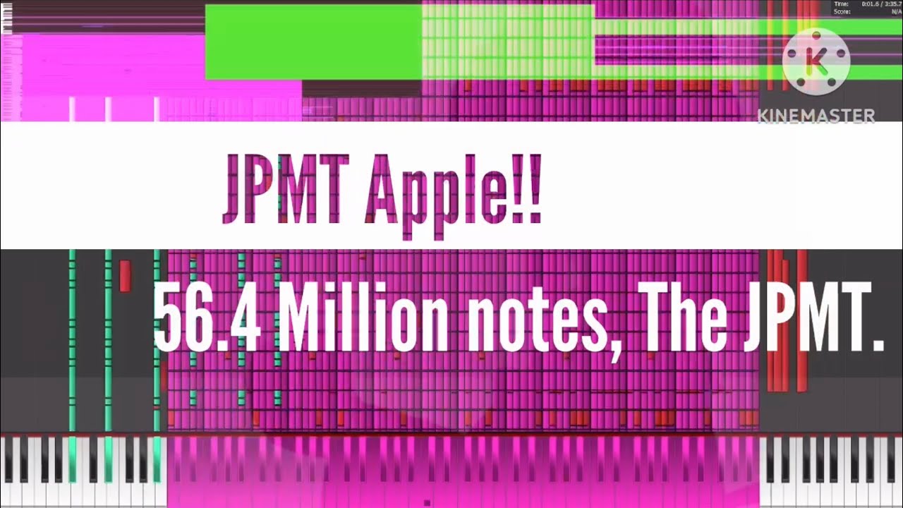 [Black Midi] JPMT Apple!! 56.4 Million notes, The JPMT. - YouTube
