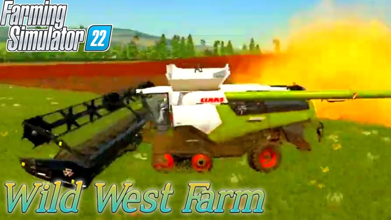Millet Harvest With Class And John Deere Combine | Wild West Farm ...