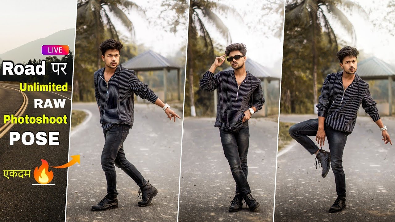 How to SECRET of POSING on Road - David Editor | How to pose on road ...