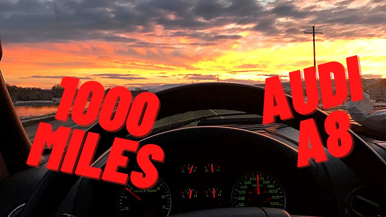 A 1,000 Mile Road Trip in the 2004 F150 to Drive the 1999 A8 Quattro ...