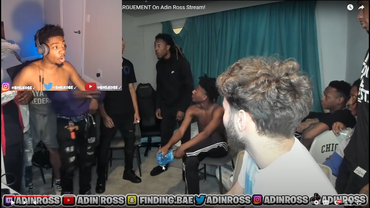 Prime & NLE Choppa Friend get into a HEATED ARGUEMENT On Adin Ross ...