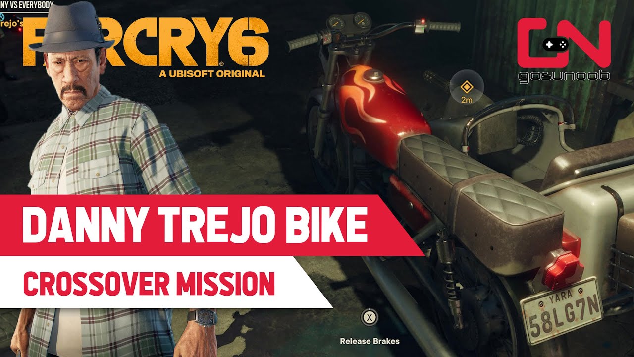 Far Cry 6 Danny Trejo Motorcycle DLC Mission - YouTube