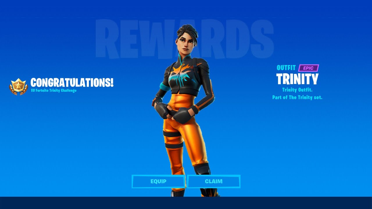 How to Get FREE Trinity Skin in Fortnite Chapter 2 Season 5! (EU ...